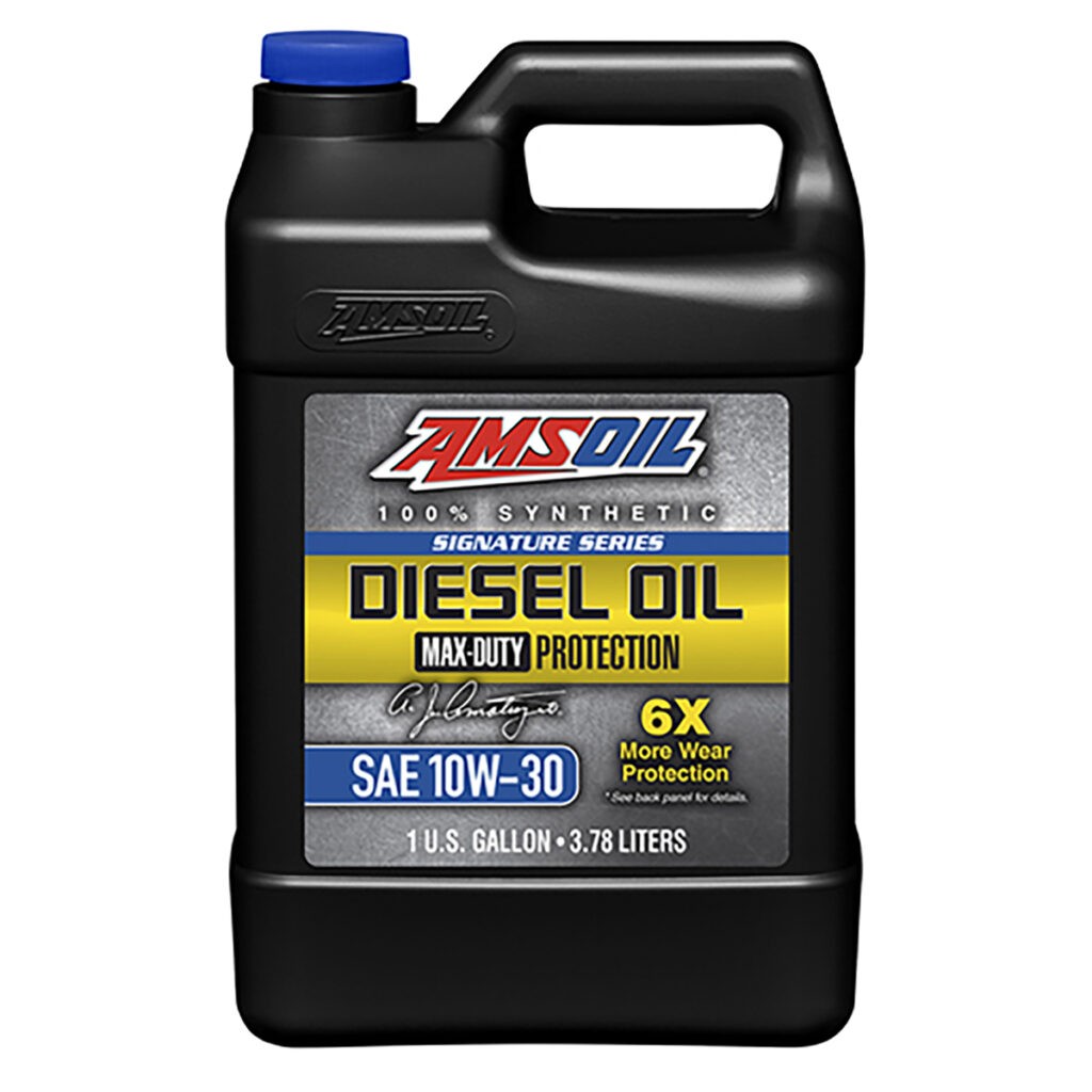 AMSOIL Signature Series Max-Duty Synthetic 10W-30 Diesel Oil